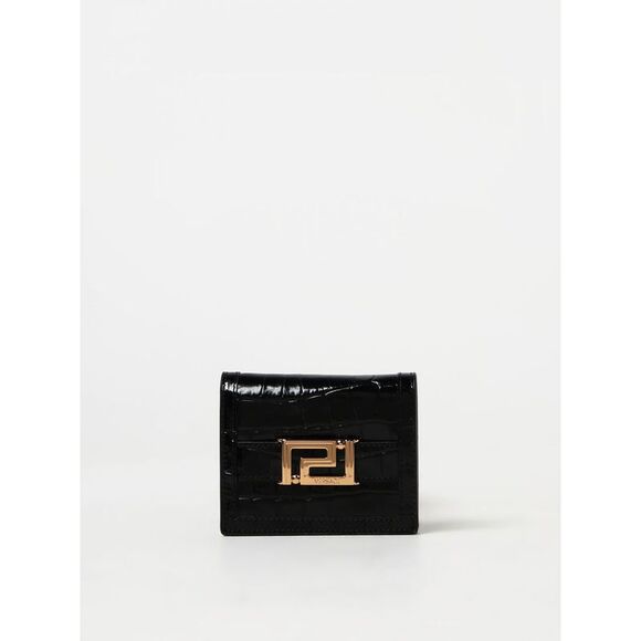 Versace | Accessories | Versace Wallet Woman Black | Poshmark